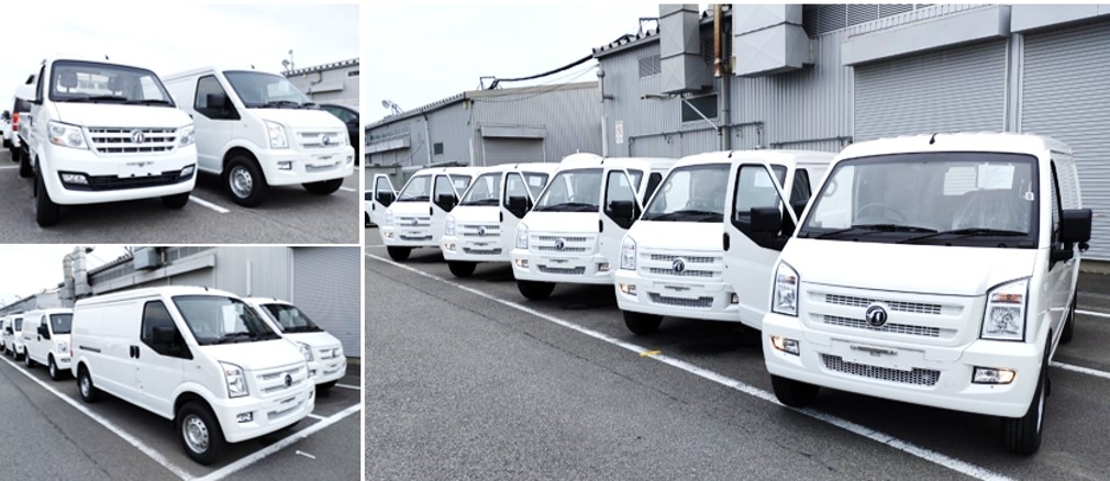 加強全面質量管理 日本 folofly 旗下 DFSK 純電商車展開出廠前檢查